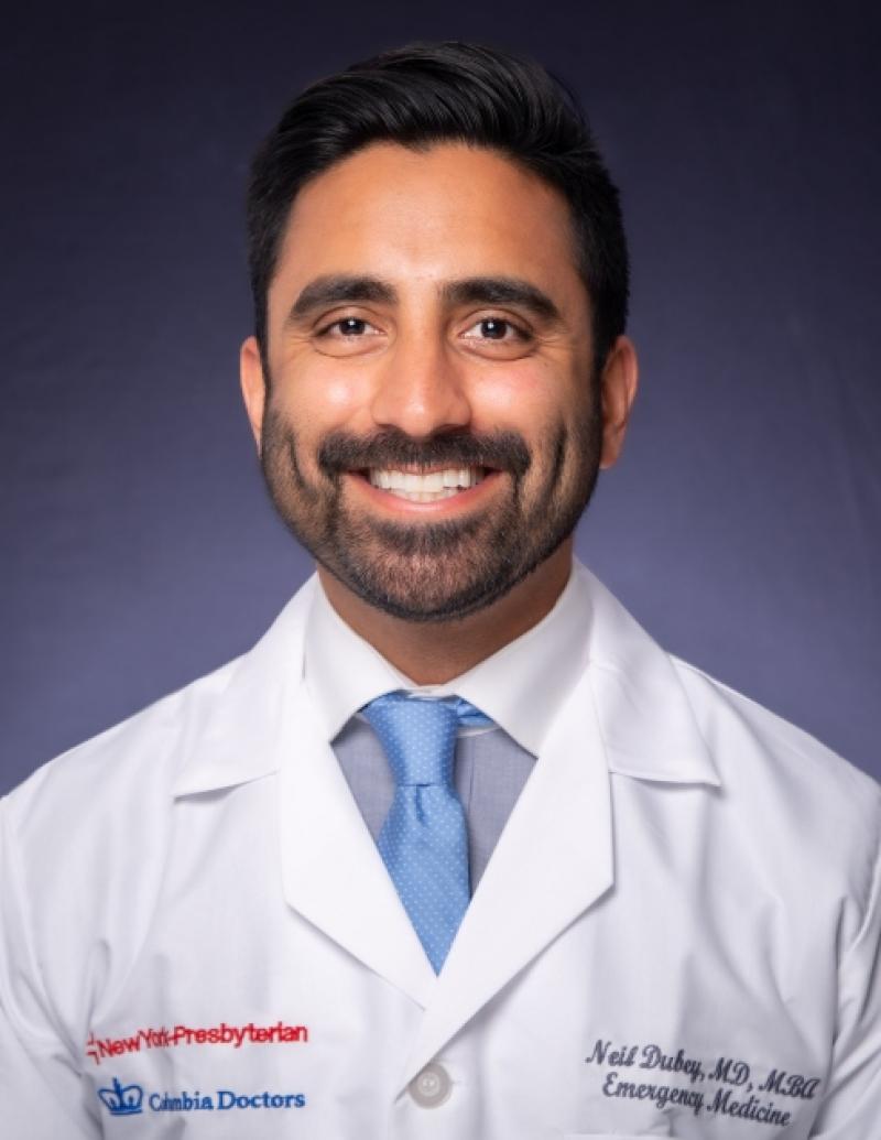 Neil Dubey, MD | Department of Emergency Medicine
